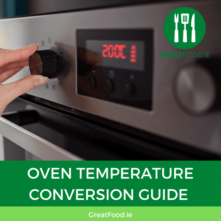 Oven Conversion For Cooking Temperatures - Great Food Ireland