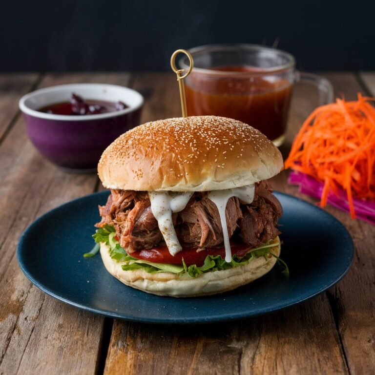 Ultimate Pulled Pork Burger Recipe - Great Food Ireland